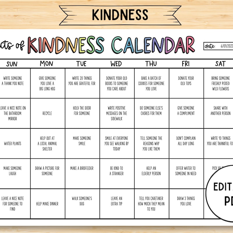 Kindness Cards for Kids - Etsy