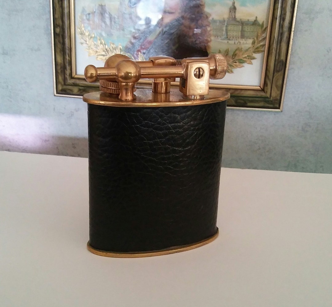1936's Brass Lift-arm Table Lighter Antique Paris France Works Great ...