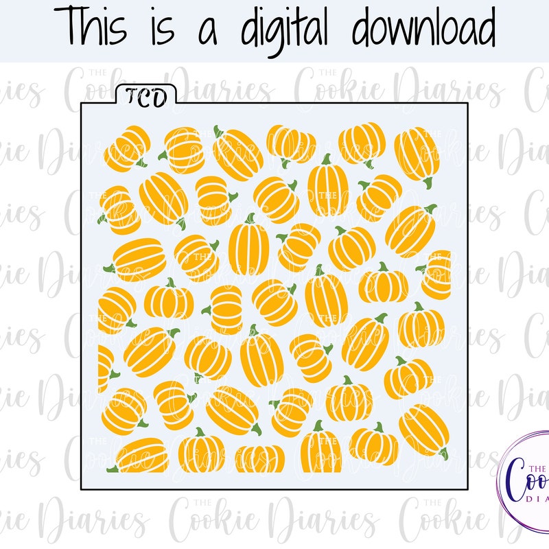 Pumpkin Stencil Svg - Etsy