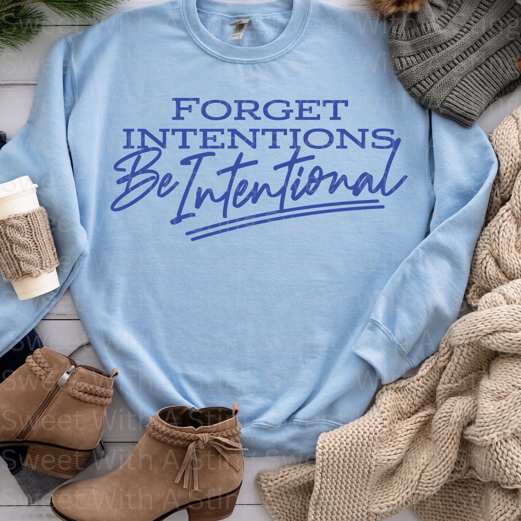 Be Intentional SVG | Motivational SVG | Inspirational SVG Quotes ...