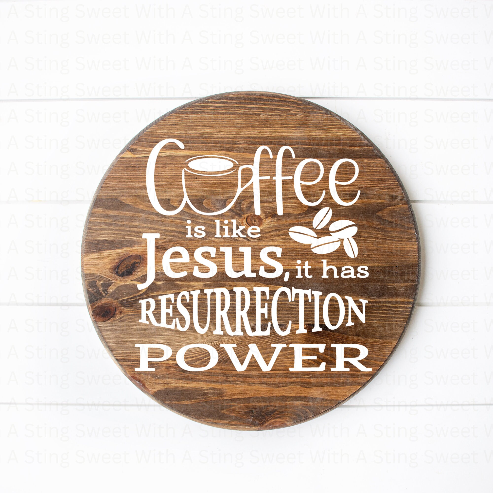 Coffee and Jesus SVG Coffee Jesus Sign Funny Coffee Shirt Coffee Lover ...