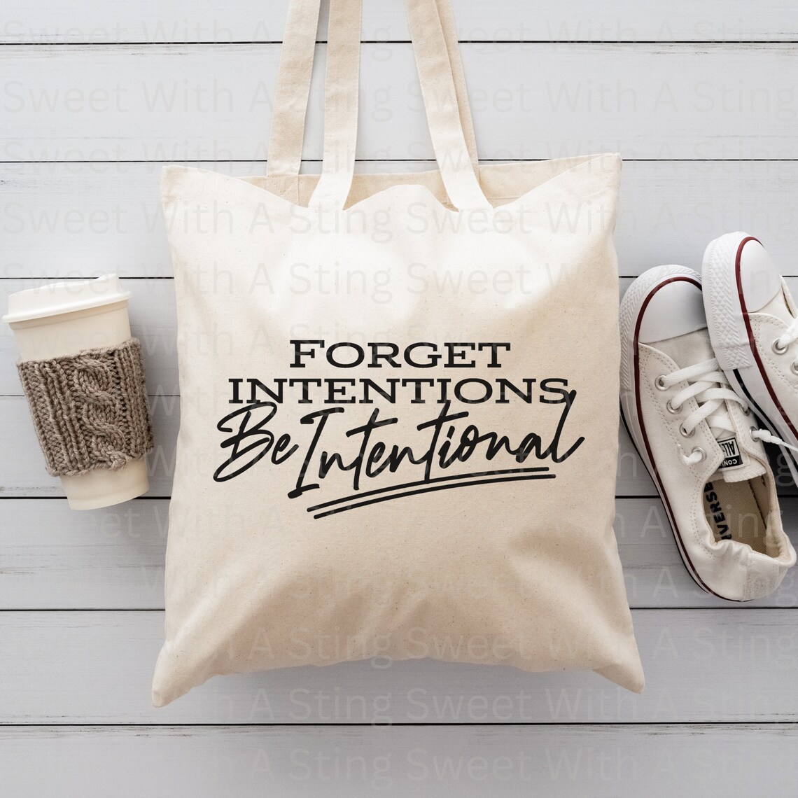 Be Intentional SVG Motivational SVG Inspirational SVG - Etsy