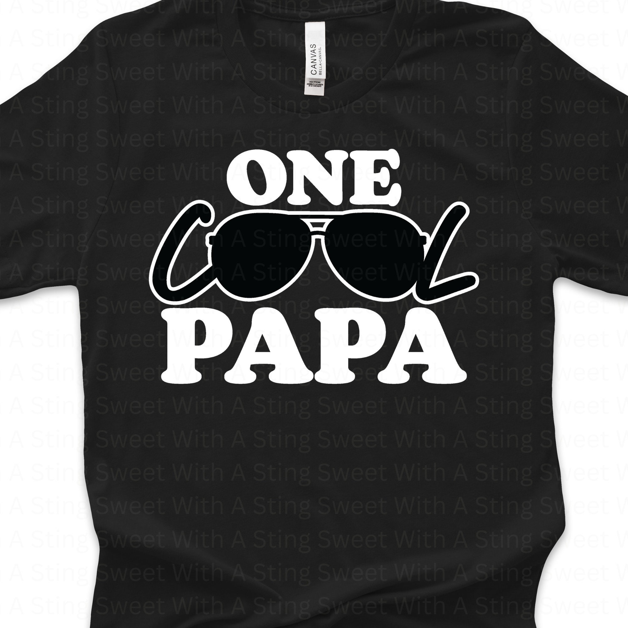 One Cool Papa Svg Papa Shirt Svg File Papa Svg Grandpa Svg Grandpa Gift ...