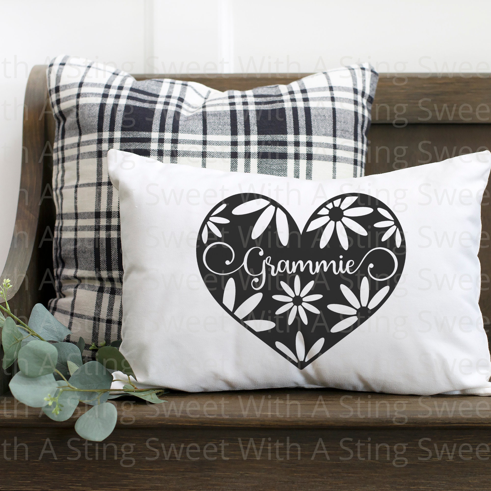 Grammie Heart Mandala SVG | Floral Grammie Shirt | Grammie Gifts ...