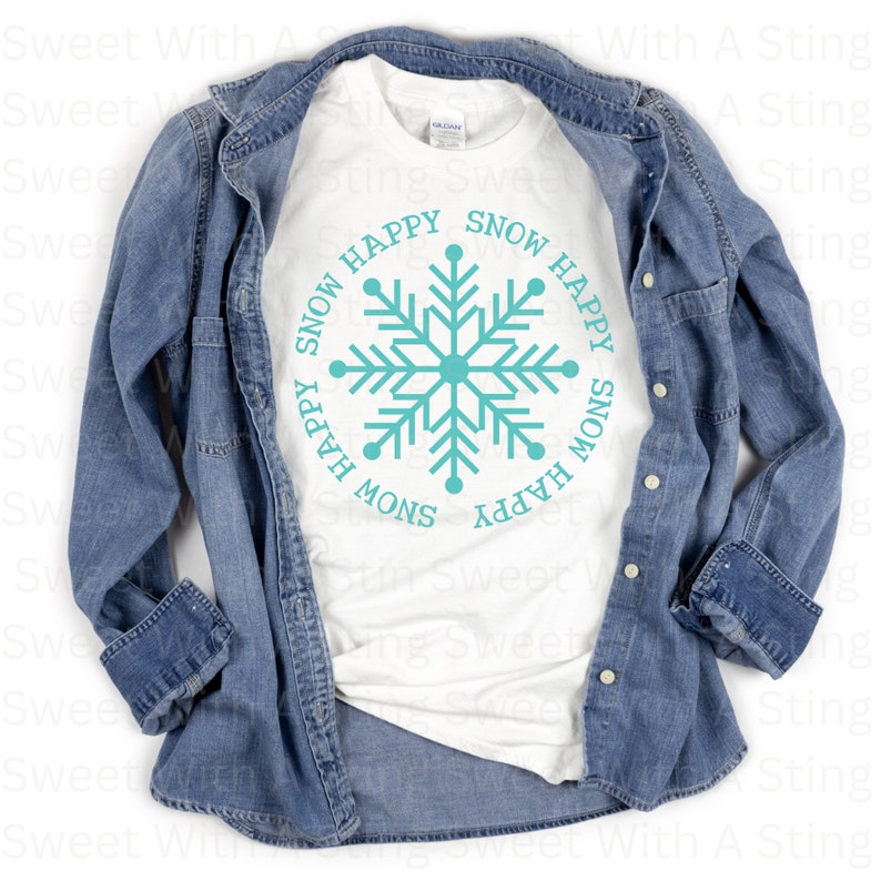 Winter SVG for Shirts | Snowflake SVG File | Snow SVG Sign | Glass ...