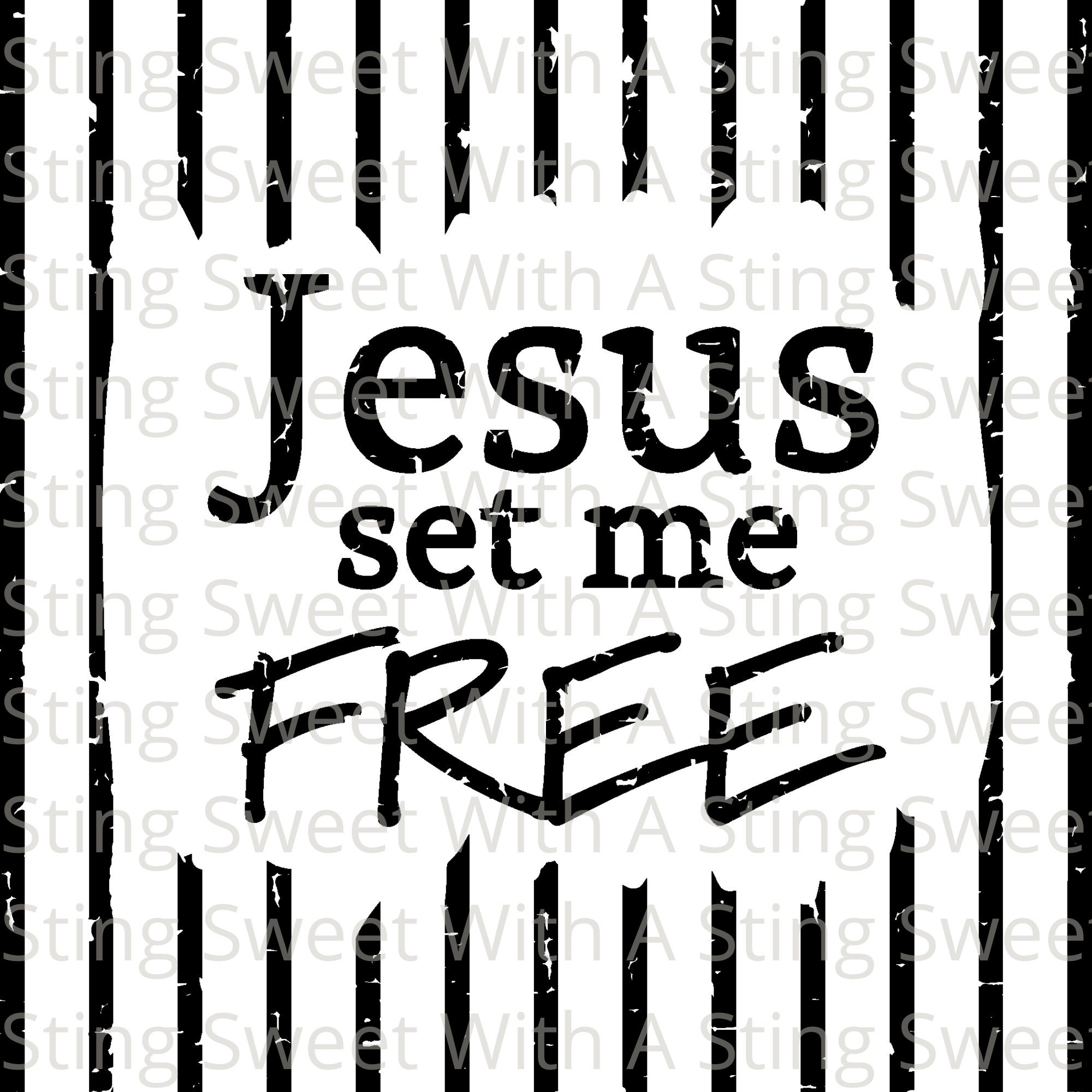 Jesus Set Me Free SVG Jesus PNG Jesus Digital Download - Etsy