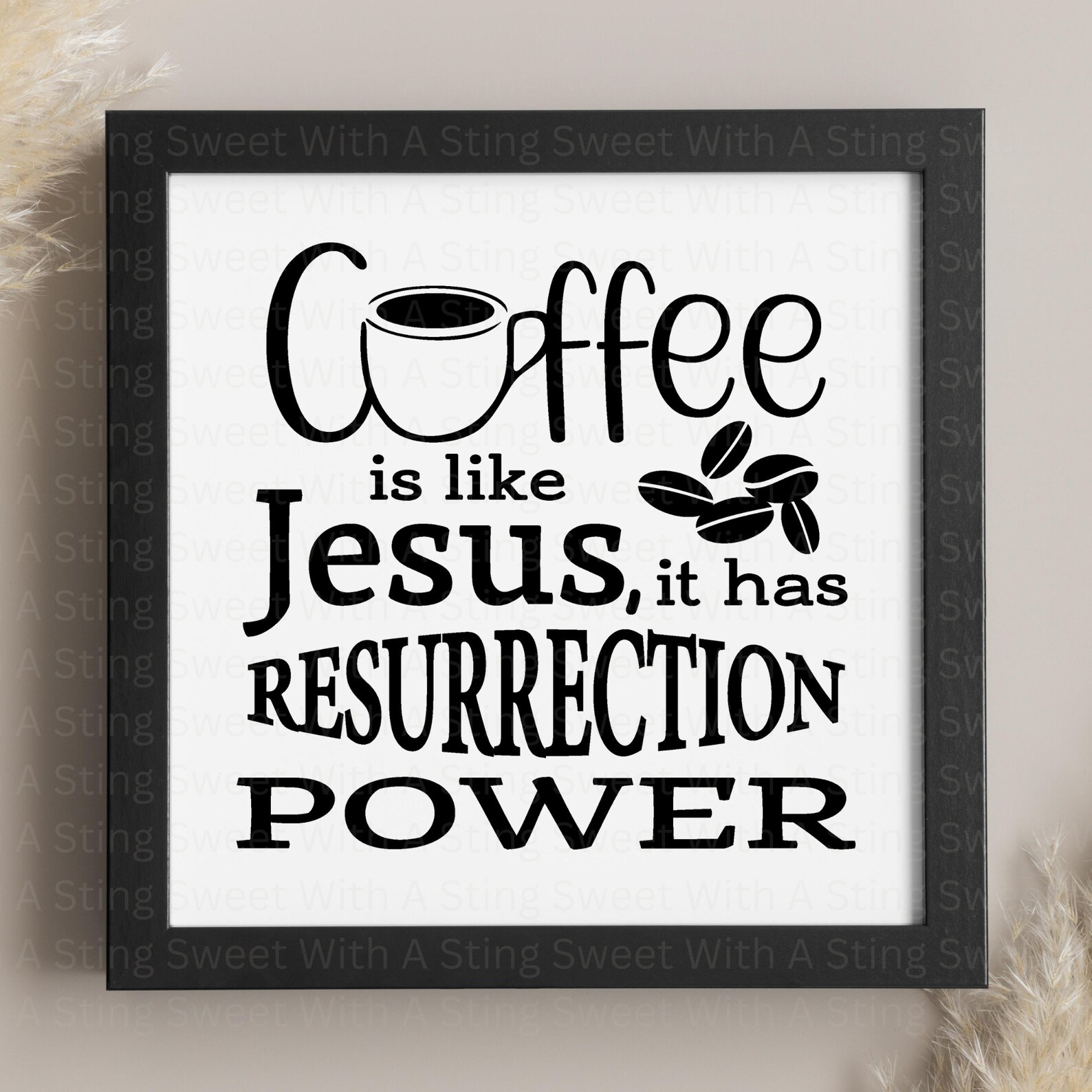 Coffee and Jesus SVG | Coffee Jesus Sign | Funny Coffee Shirt | Coffee ...