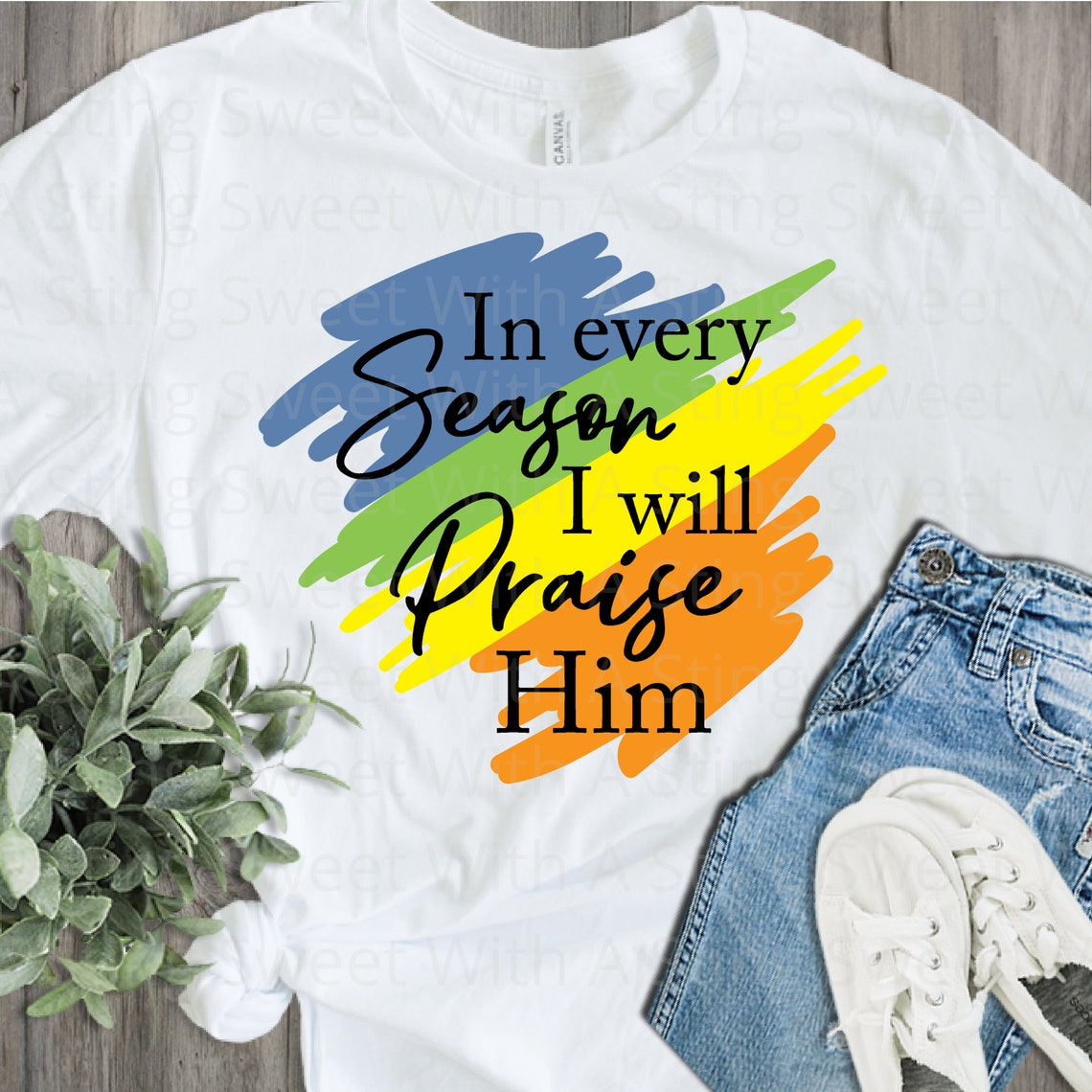 In Every Season I Will Praise Him SVG Bible Verse PNG - Etsy