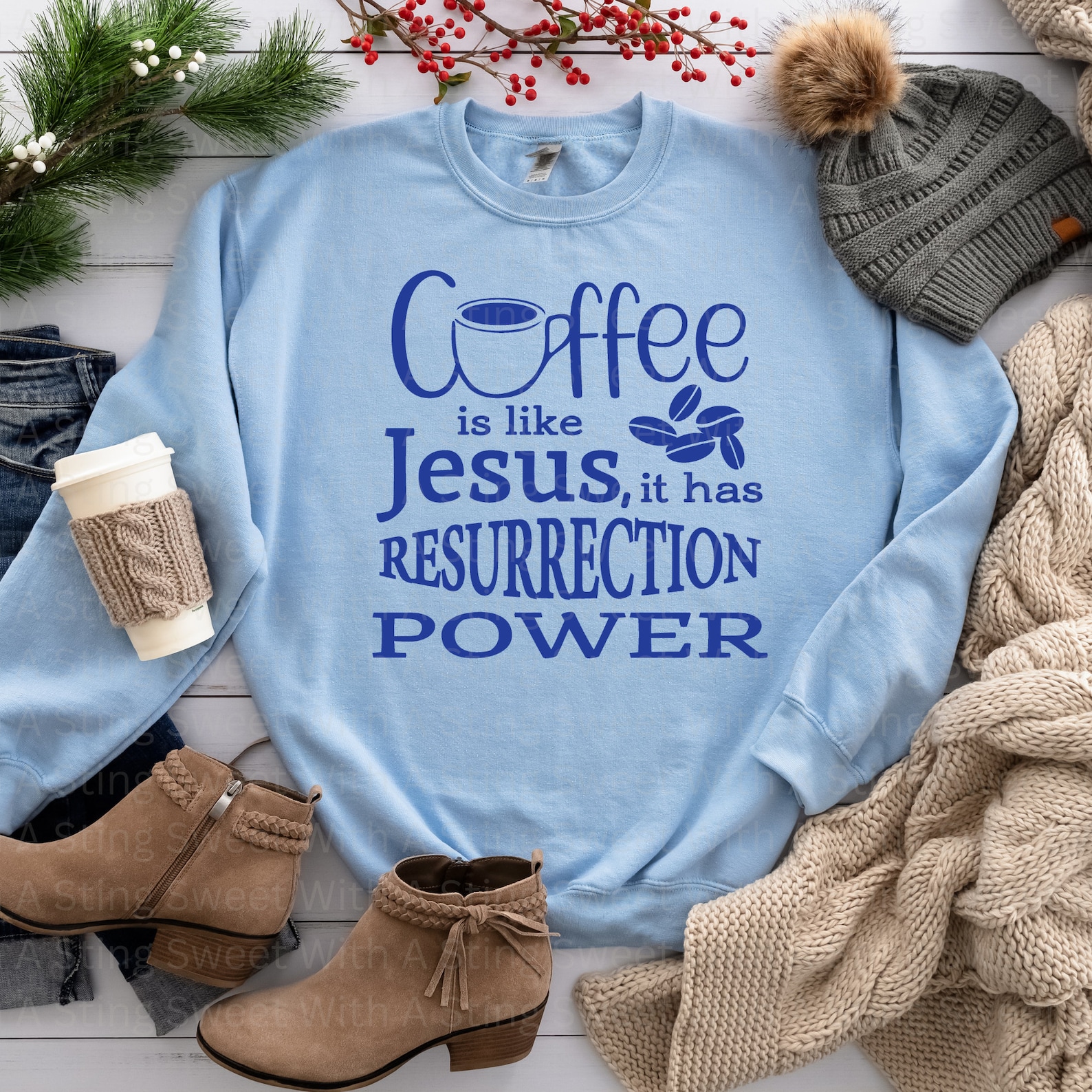 Coffee and Jesus SVG | Coffee Jesus Sign | Funny Coffee Shirt | Coffee ...