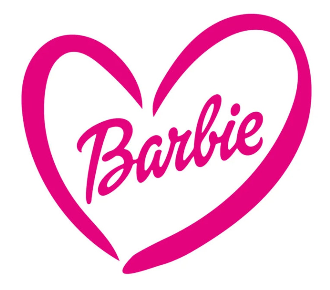 Barbie Heart Love Car Camper Van Window Trailer Bumper Sticker - Etsy