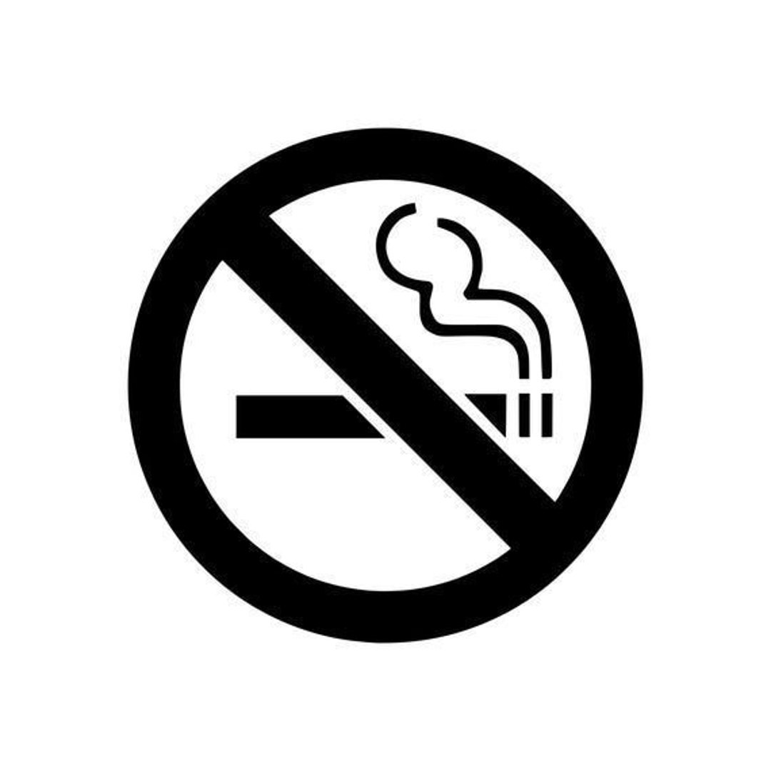 No Smoking Sign Car Camper Van Window Trailer Bumper Sticker - Etsy