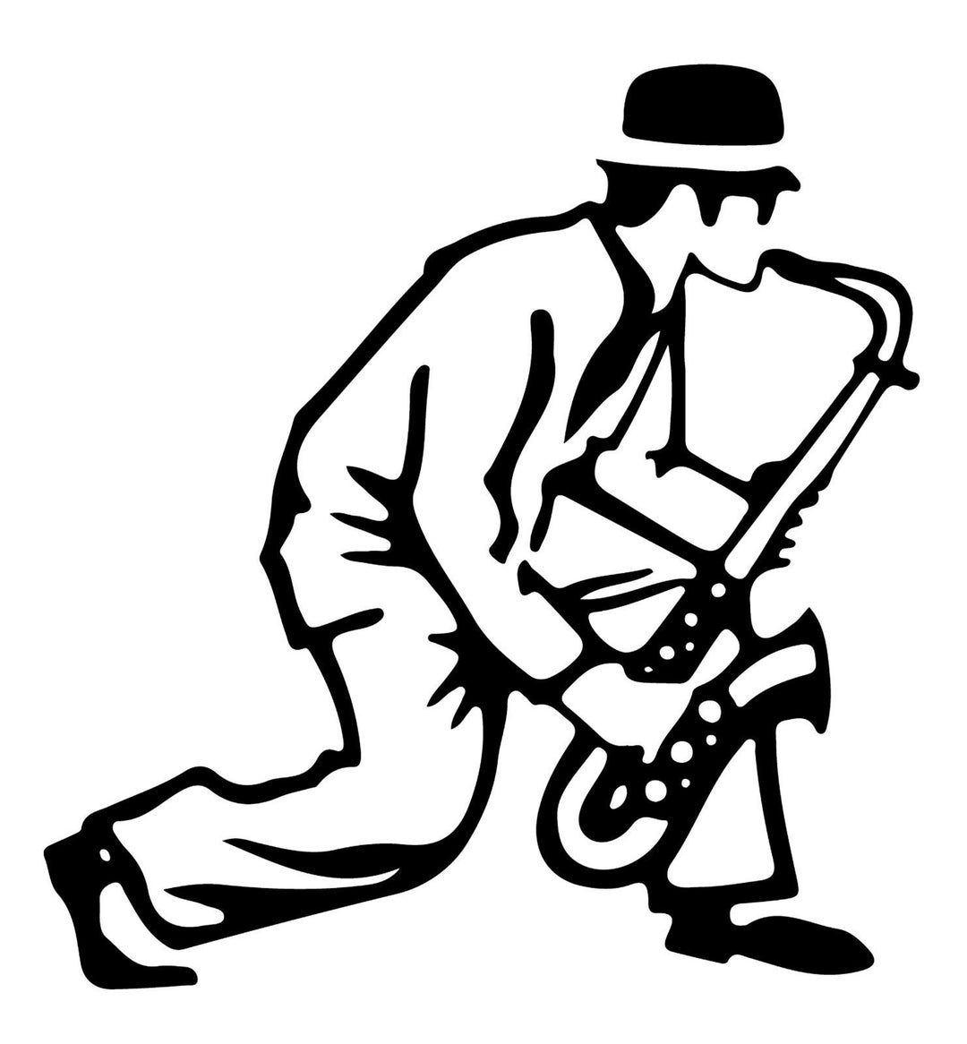 Ska and 2 Tone Saxophone Man Car Camper Van Window Trailer Bumper ...