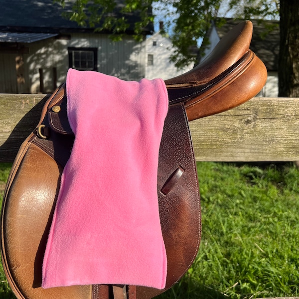 Hot Pink English Saddle Pad - Etsy