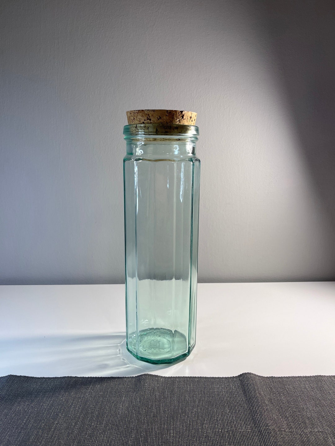Classic Italian Spaghetti Pasta Storage Glass Jar - Made in Italy House ...