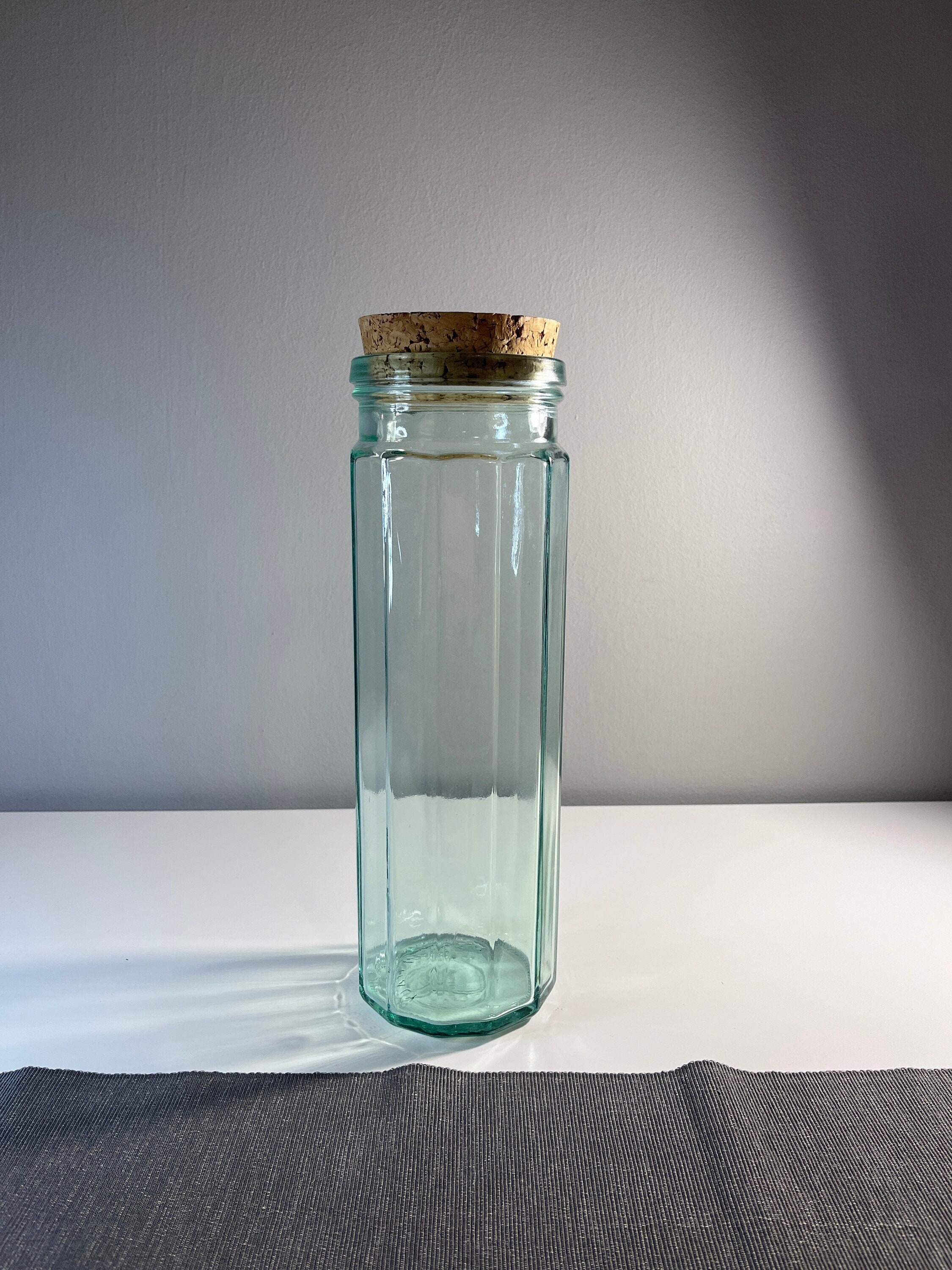 Classic Italian Spaghetti Pasta Storage Glass Jar Made in Italy House ...