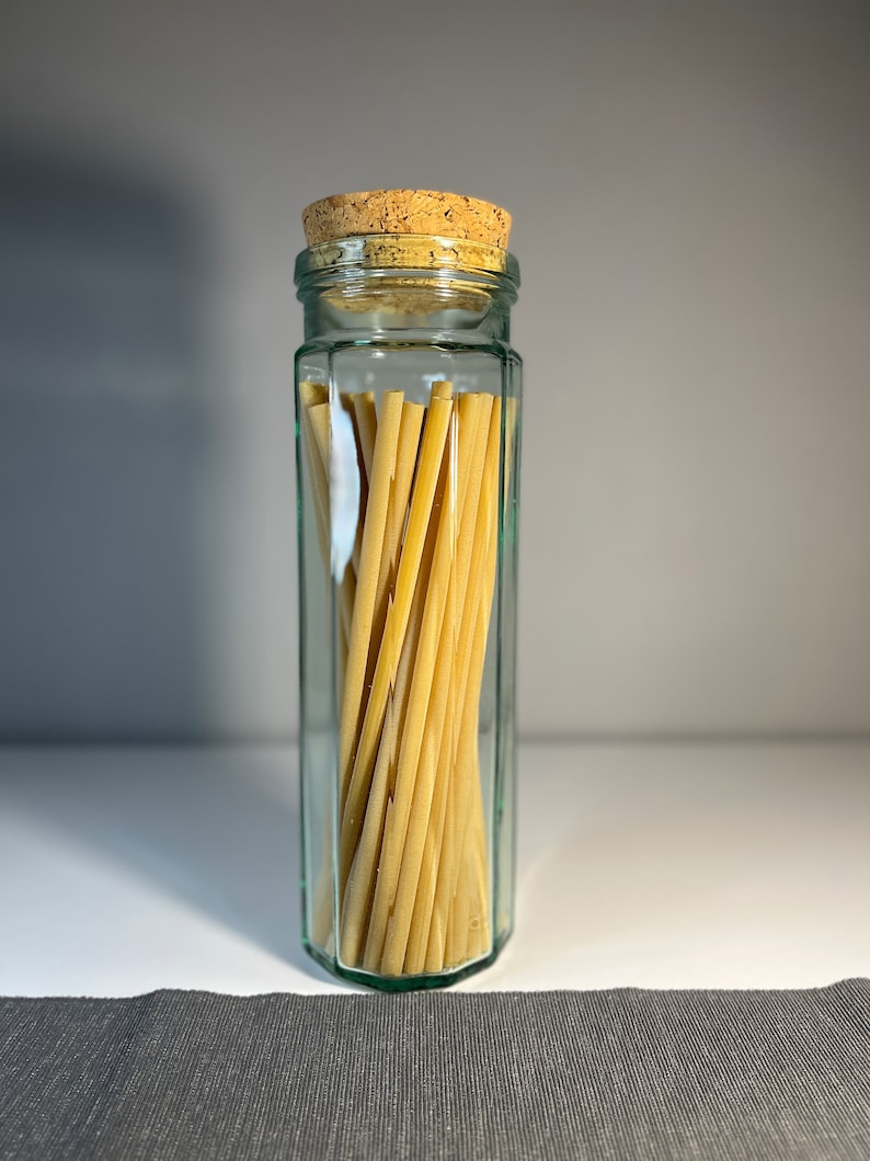 Classic Italian Spaghetti Pasta Storage Glass Jar - Made in Italy House ...