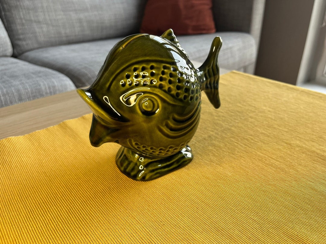 Unique Ceramic Fish Piggy Bank Money Box Without Plug - Etsy