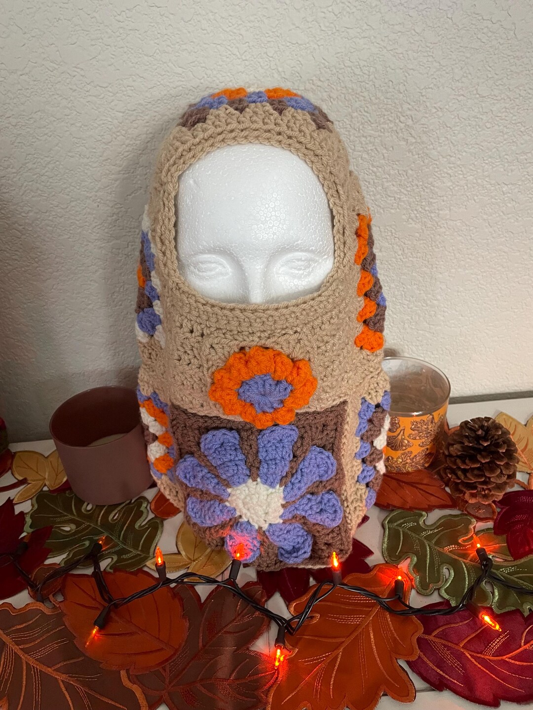 BALACLAVA RETRO DAISY Face Cover - Etsy