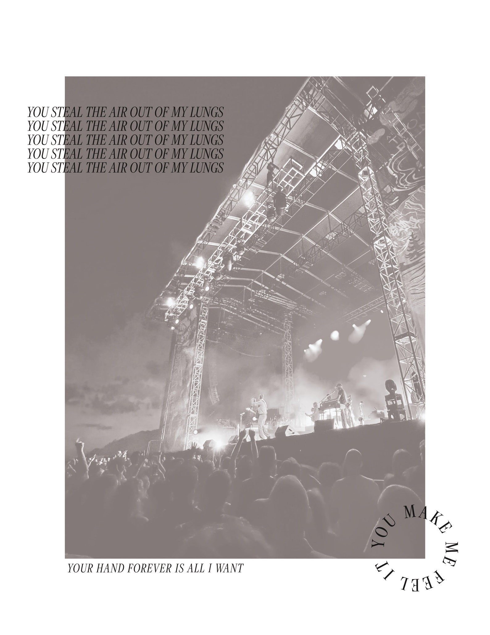 You Make Me Feel It Bleachers Poster - Etsy