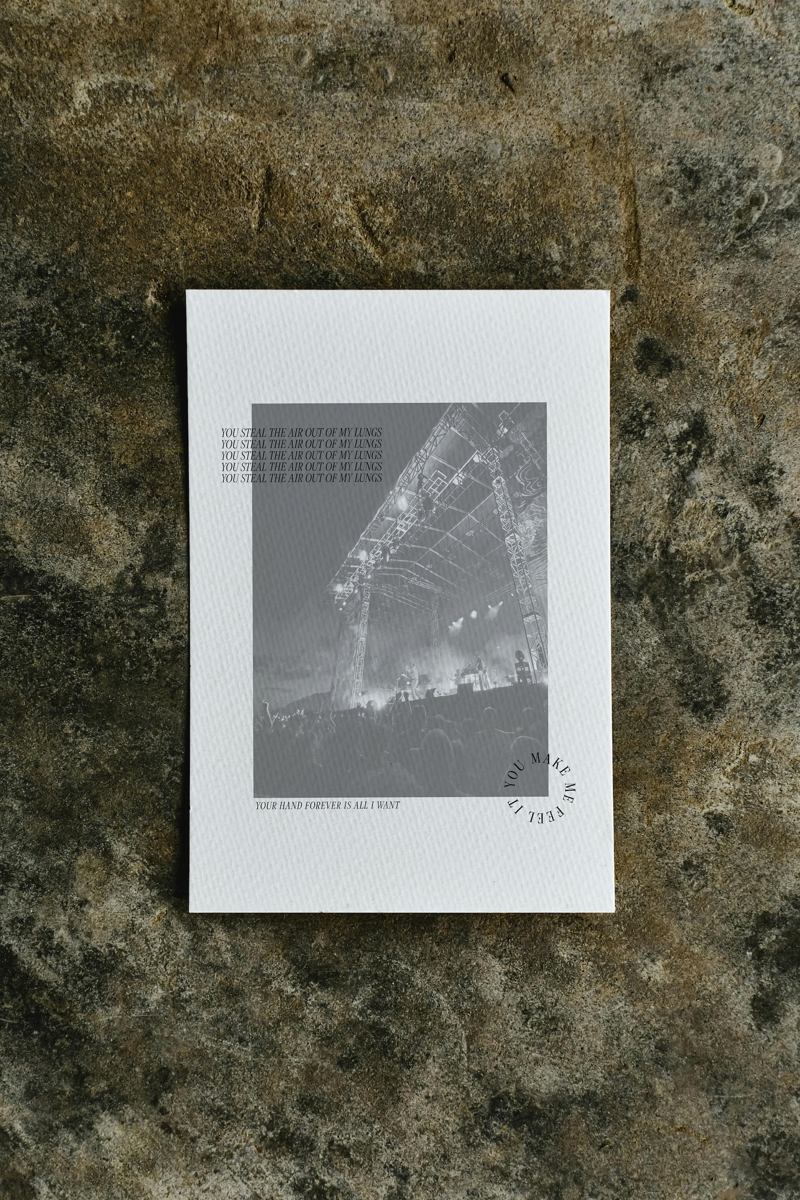 You Make Me Feel It Bleachers Poster - Etsy