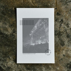 You Make Me Feel It Bleachers Poster - Etsy