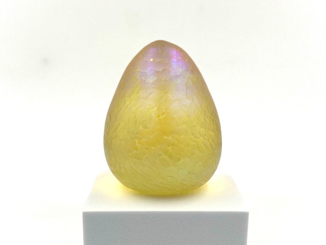 Blown Glass Egg Easter Decor Table Decor Easter Egg Art Glass ...