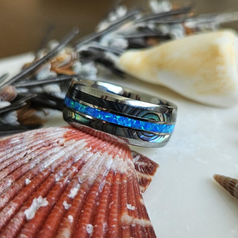 Genuine Opal Ring - Etsy