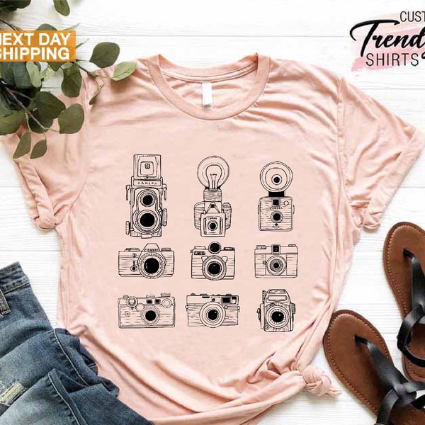Camera Shirt - Etsy