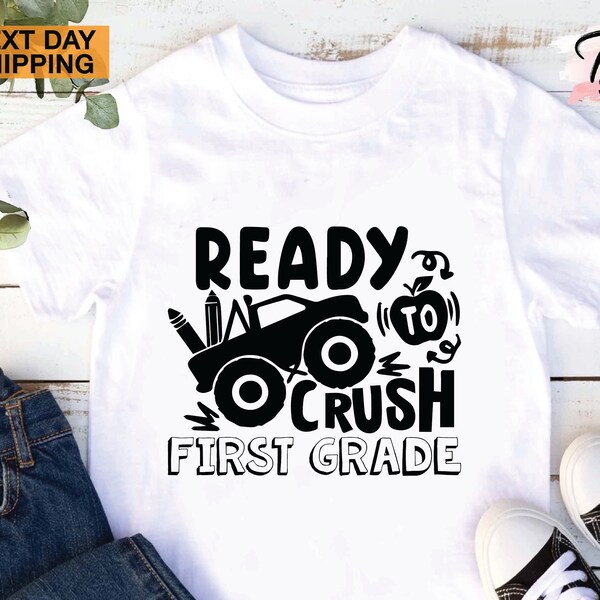 1st Grade Shirt Boy - Etsy