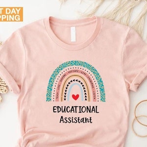 Educational Assistant Shirt, Teacher Assistant Gift, Instructional ...