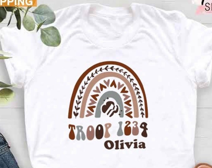 Custom Girl Scout Shirt, Oh Hey Junior, Scout Troop Number Shirt ...