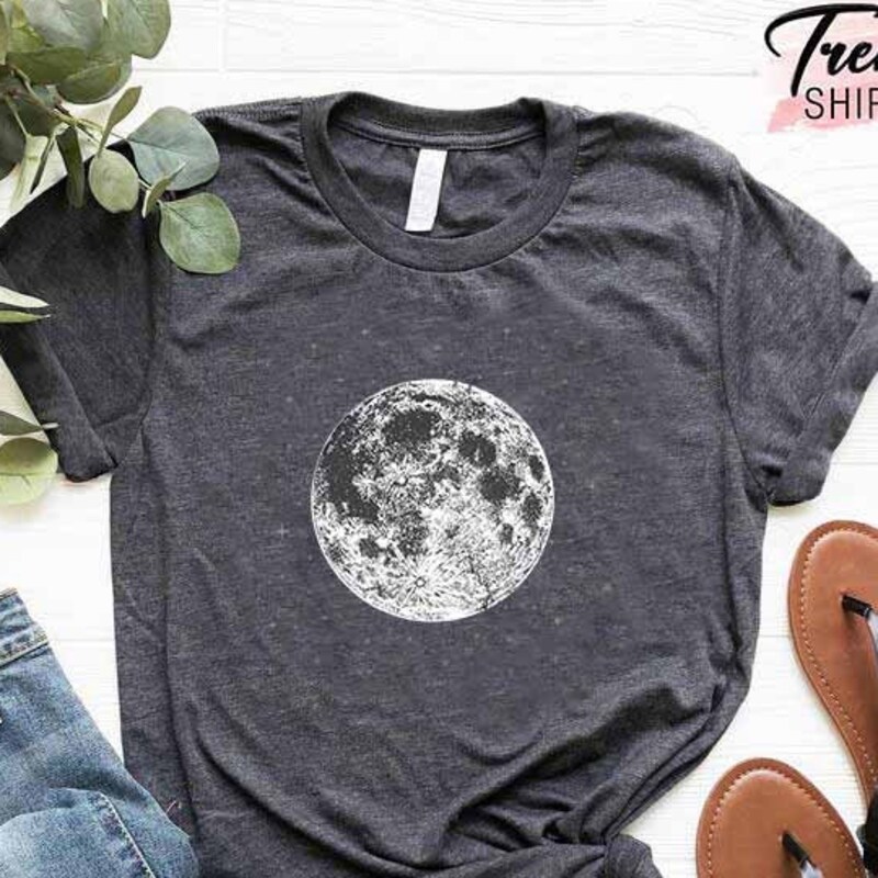Moon Shirt - Etsy