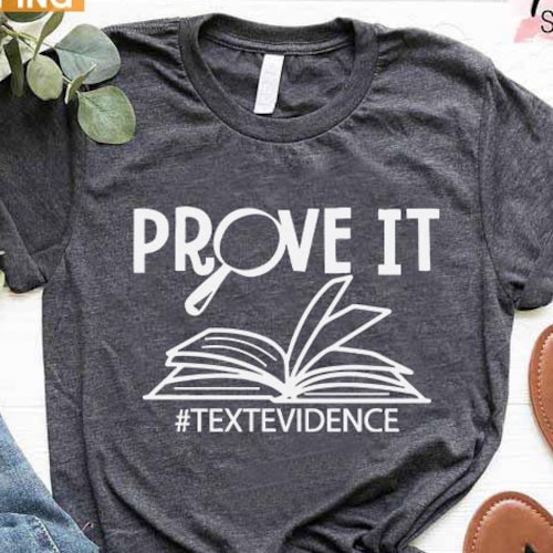 Prove It Text Evidence ELA Teacher English Language Arts - Etsy