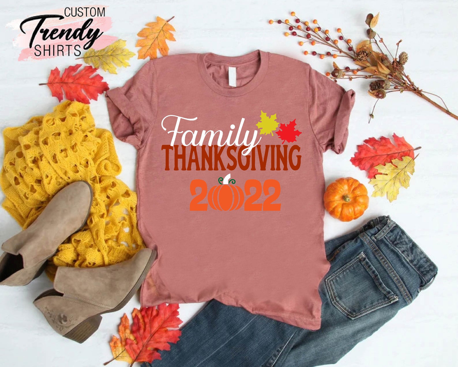 Family Thanksgiving Shirt Family Matching Shirts - Etsy