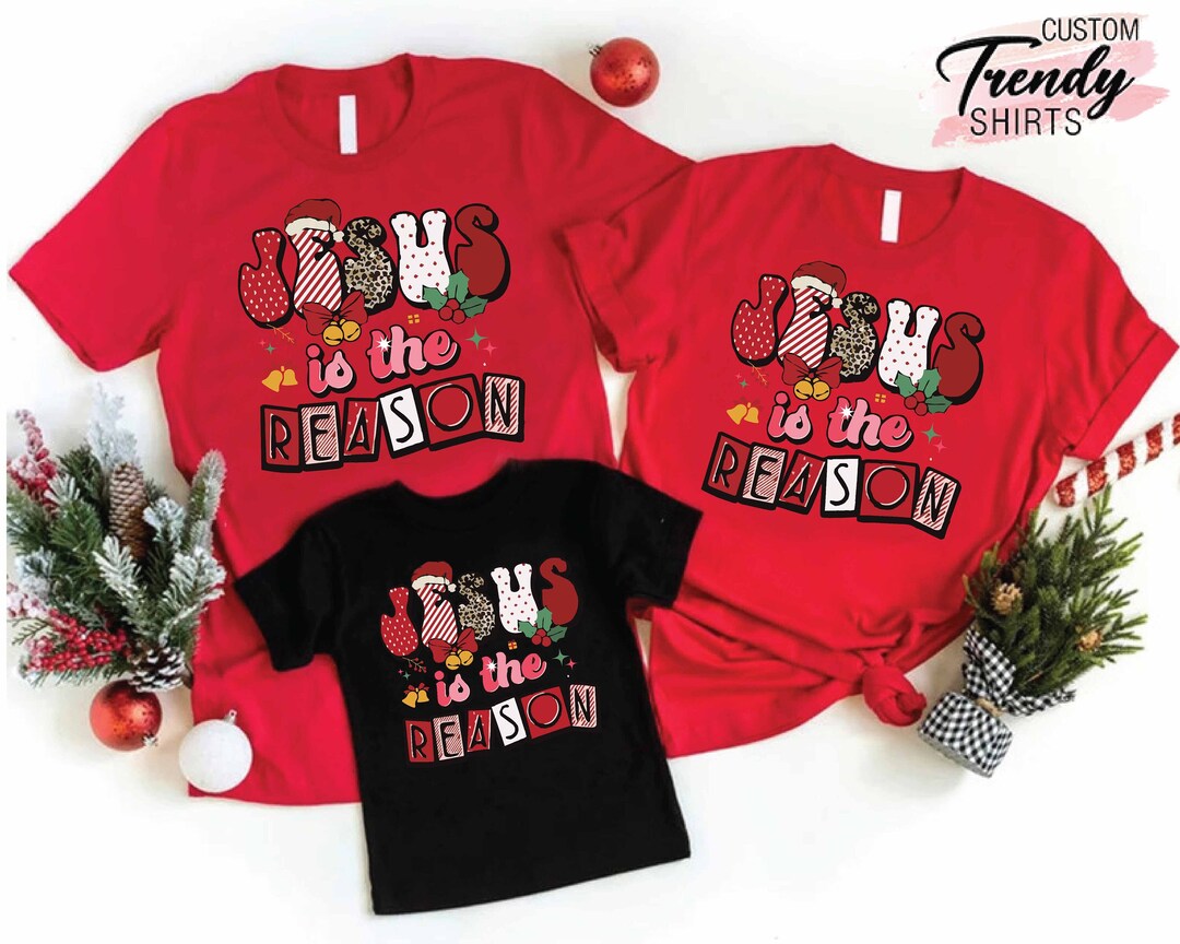 Religious Christmas Shirtchristian Christmas Shirtchristmas - Etsy