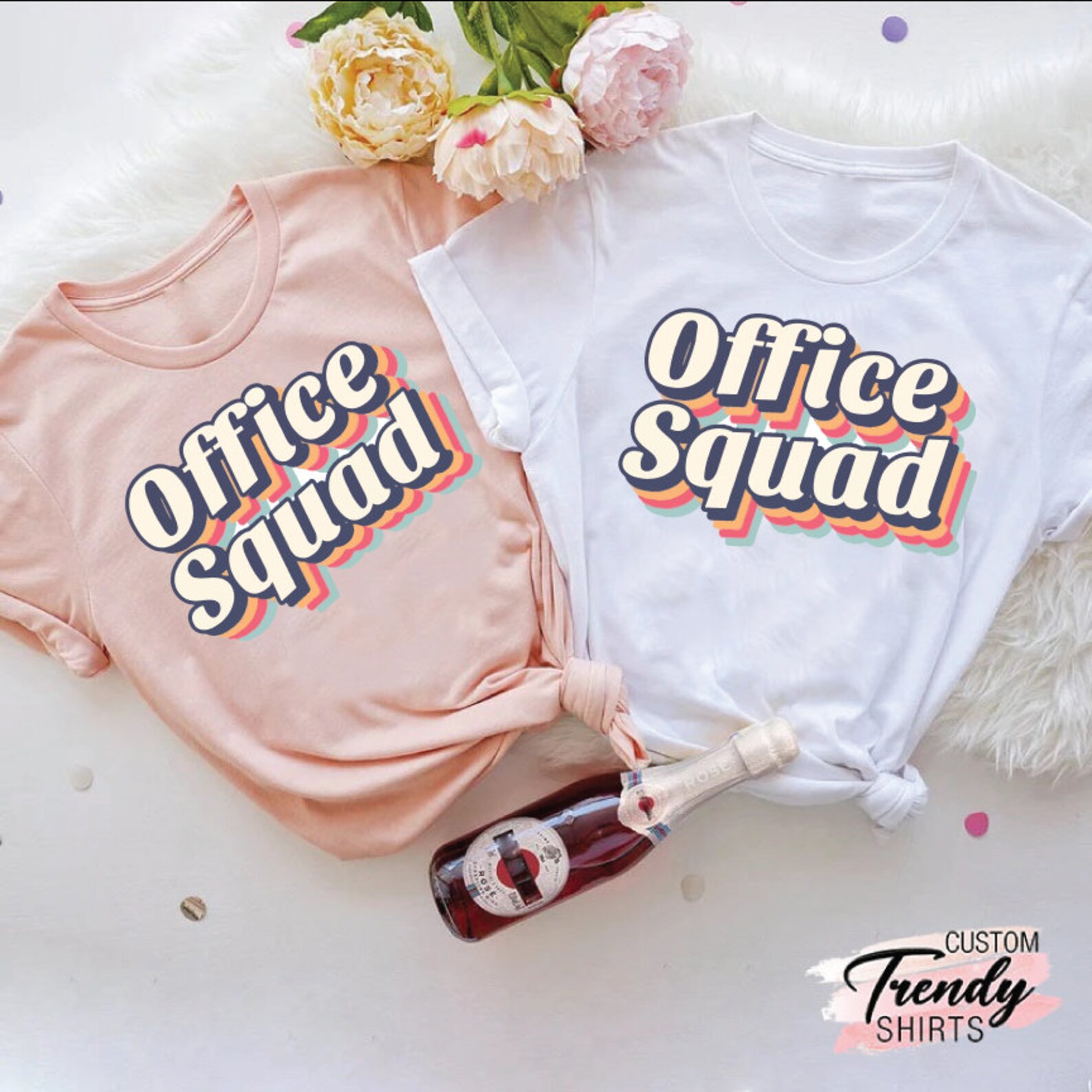Office Staff Shirts Coworker Gift Office Squad T-shirt - Etsy