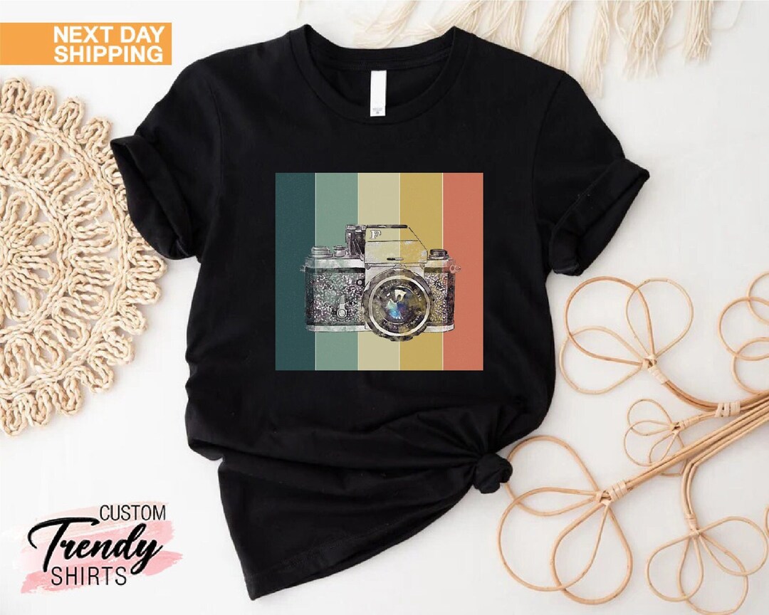 Vintage Camera Shirt for Photographer,retro Photography Shirt,camera ...