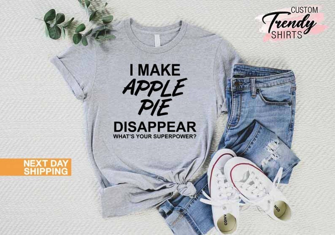Apple Pie Addict Gift, Apple Pie Day Shirt, Pie Lover Shirt, Apple Pie ...