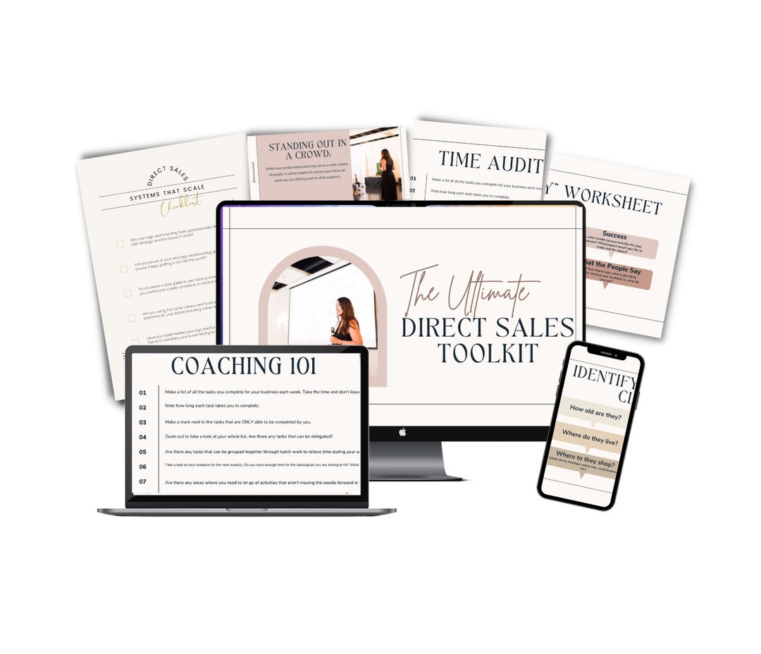 Direct Sales Toolkit Bundle - Etsy