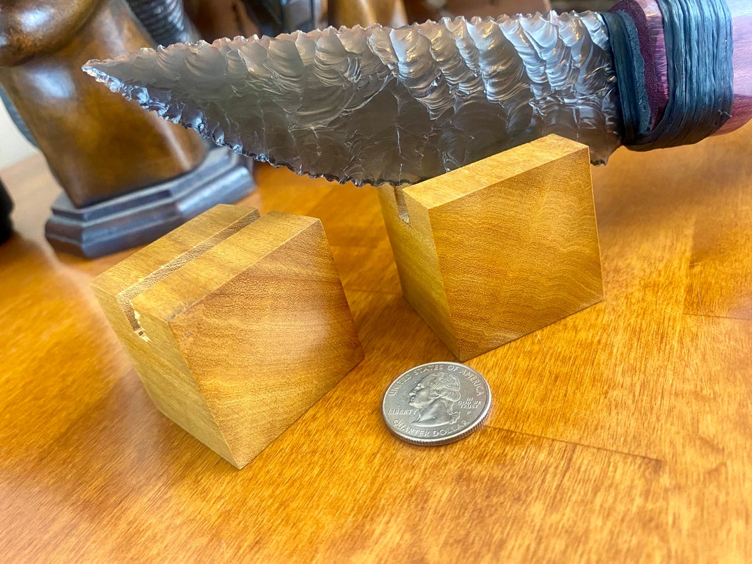 Osage Orange Knife Display Block - Etsy