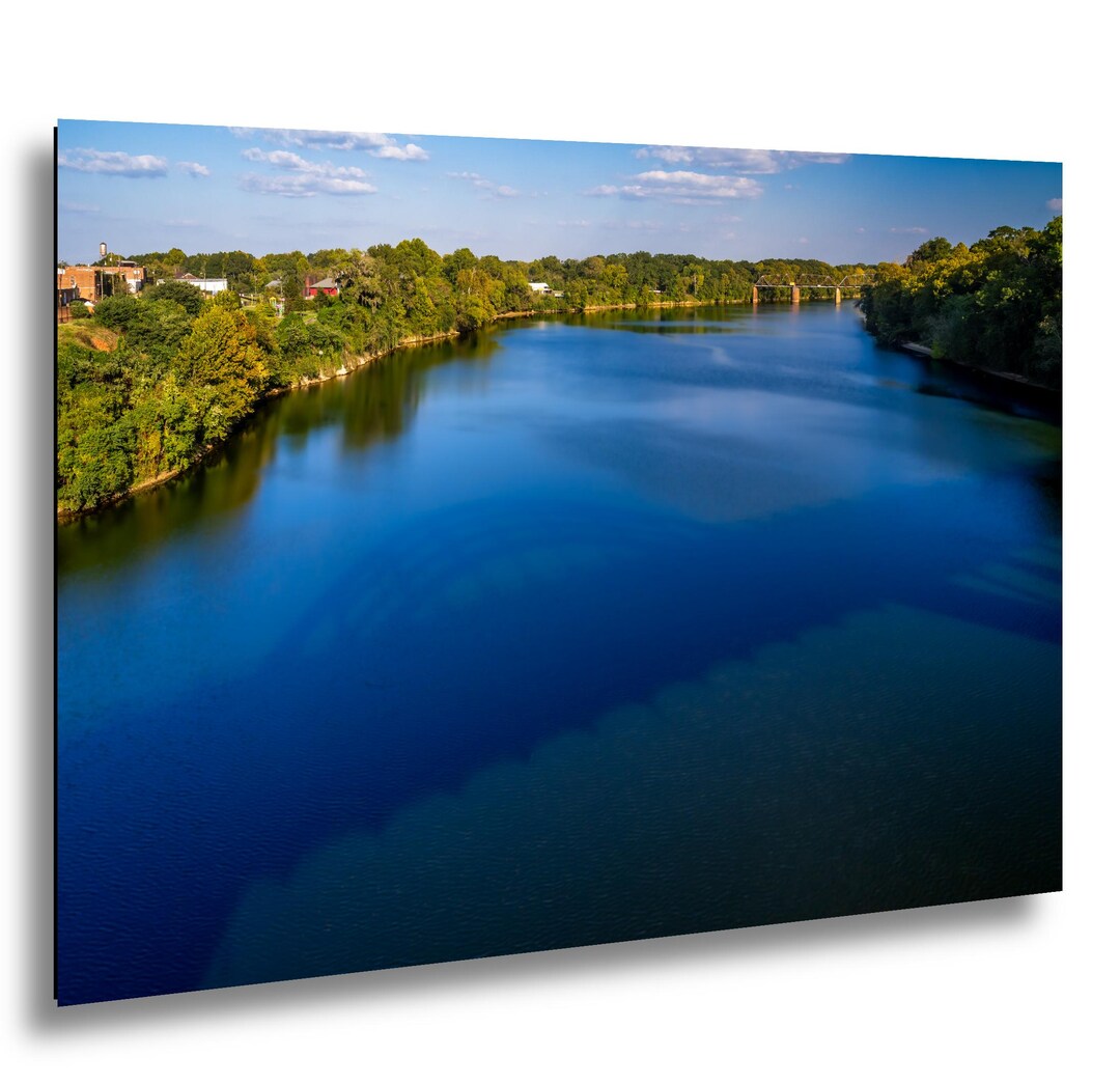 Selma Alabama River Bridge Reflection Photography Wall Art - Etsy