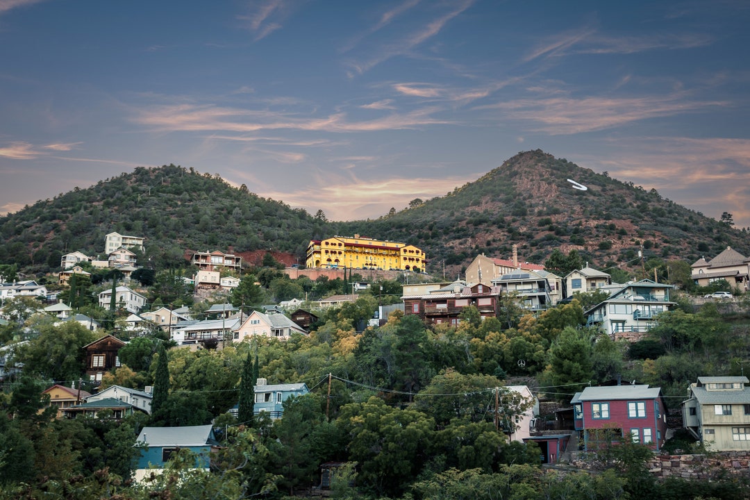 Mountain Top Town: Jerome, Arizona Photography Wickedest Town Landscape ...