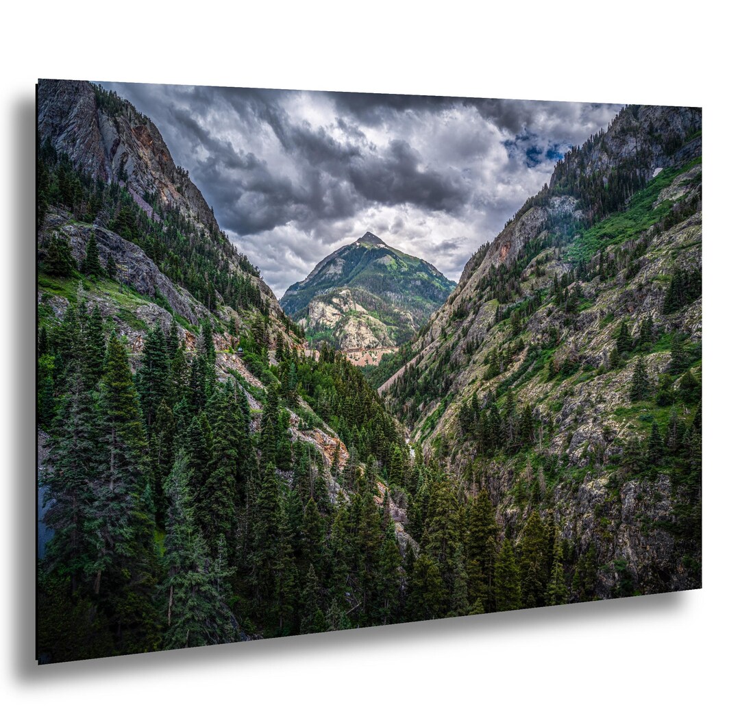 Ouray Colorado Photography Print: San Juan Mountains Valley View - Etsy