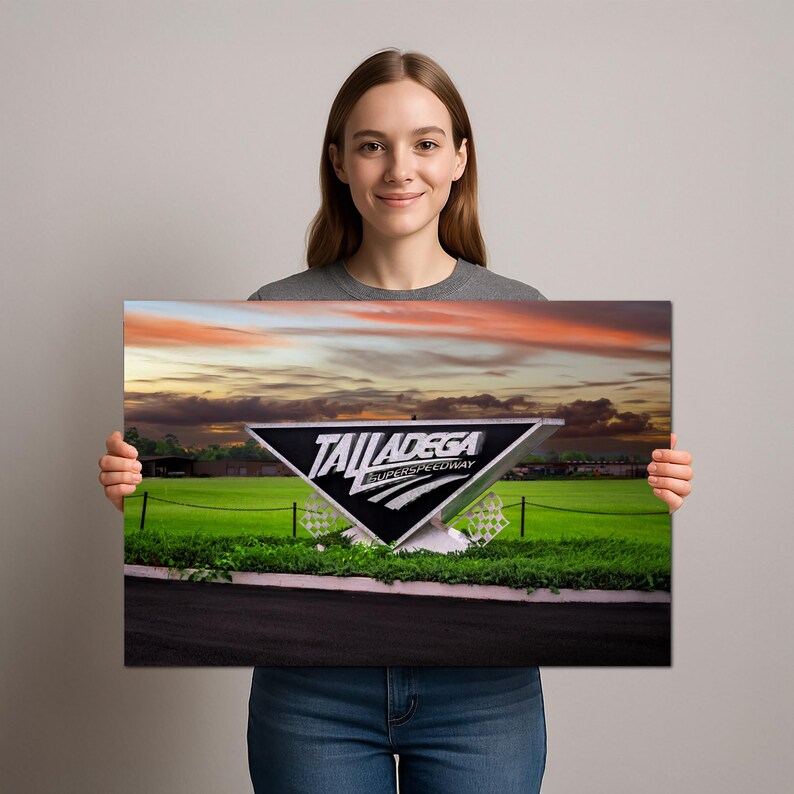 Talladega Superspeedway Sign Alabama Motorsport Landmark Photography ...