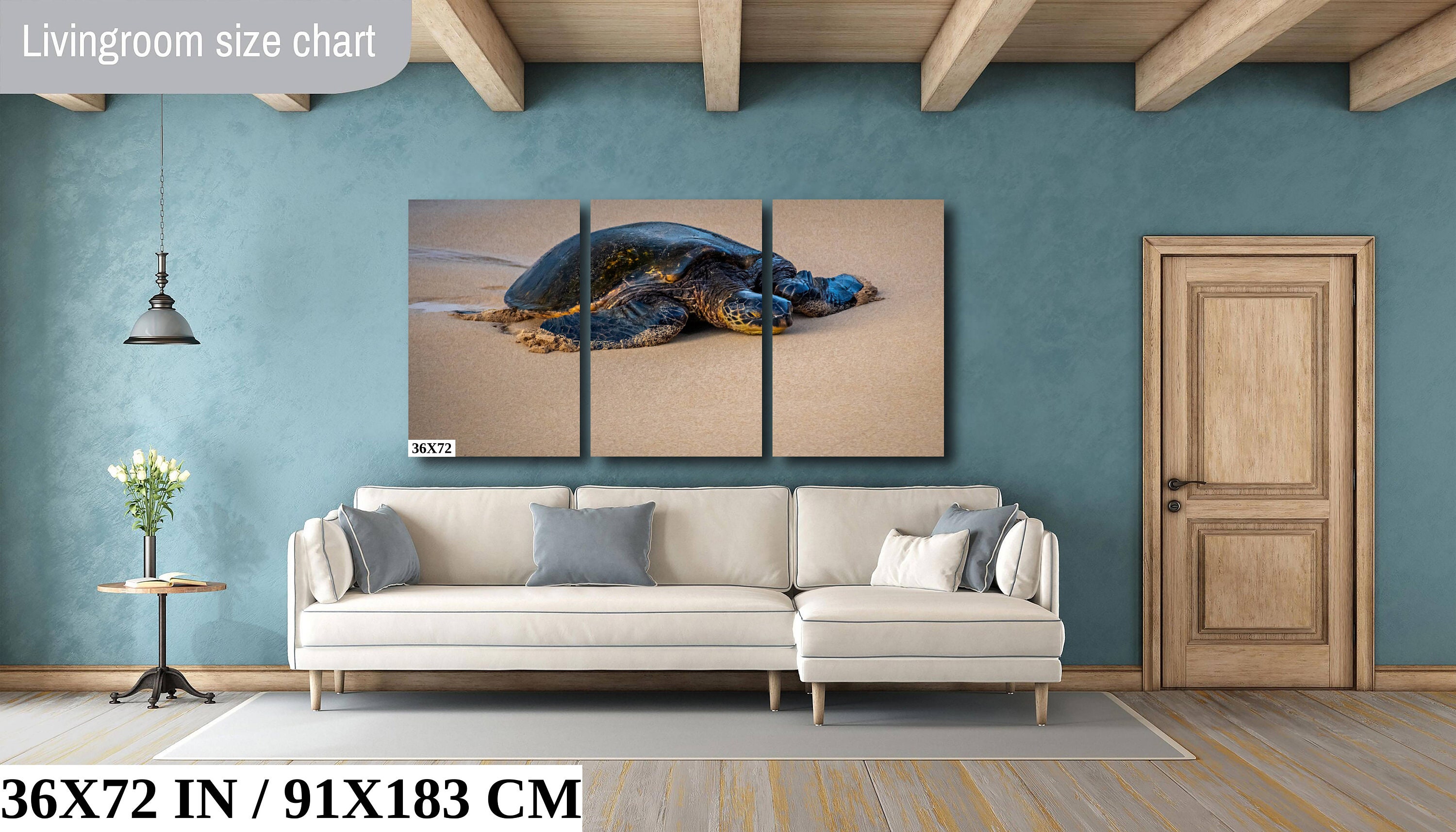 Turtle Serenity: Maui Hawaii Sea Turtle Photography Wall Art Ocean ...