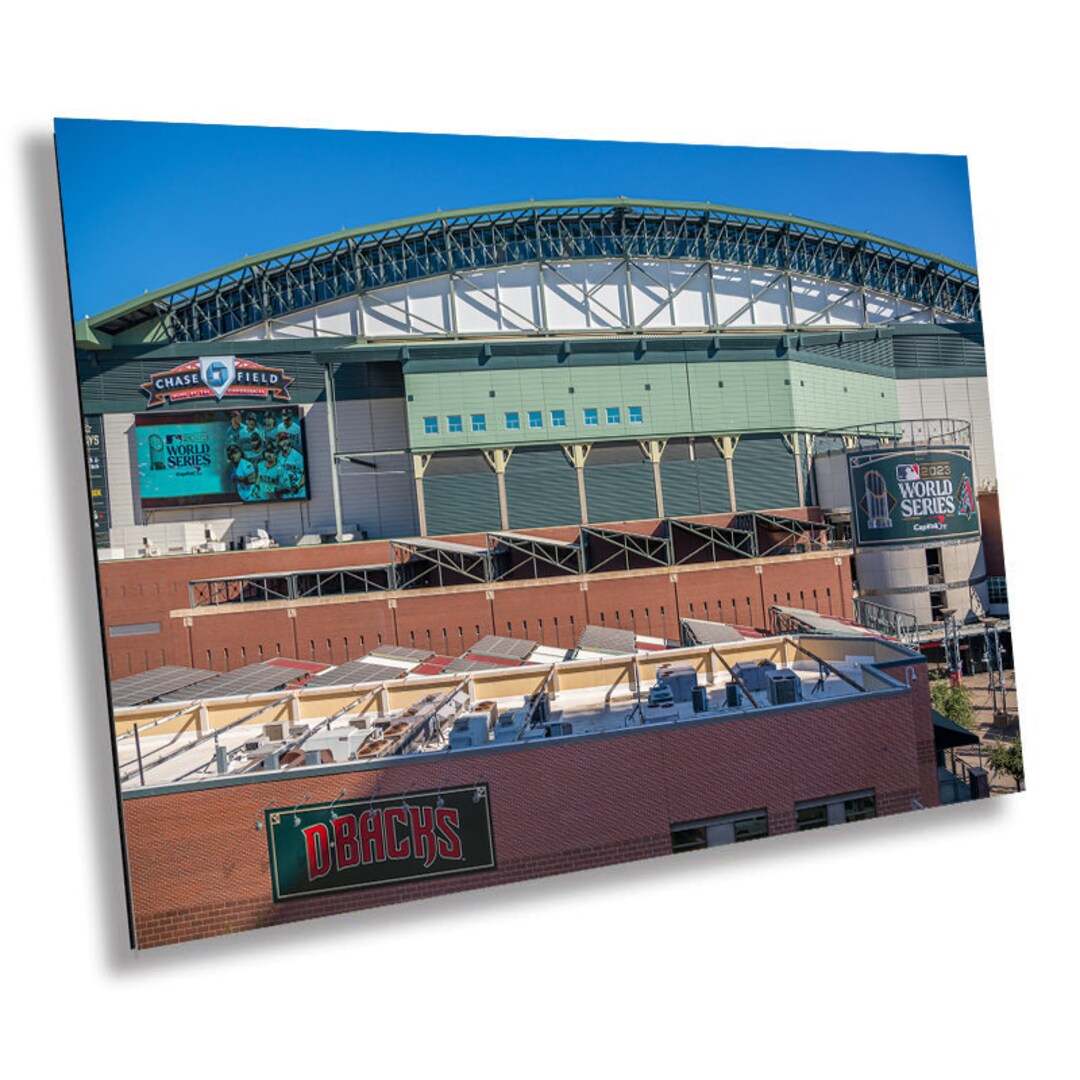 Chase Field: Home of the Arizona Diamondbacks Wall Art Metal Canvas ...