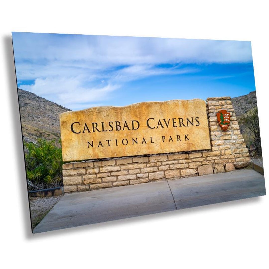 Carlsbad Caverns Sign Print: New Mexico National Park Wall Art - Etsy