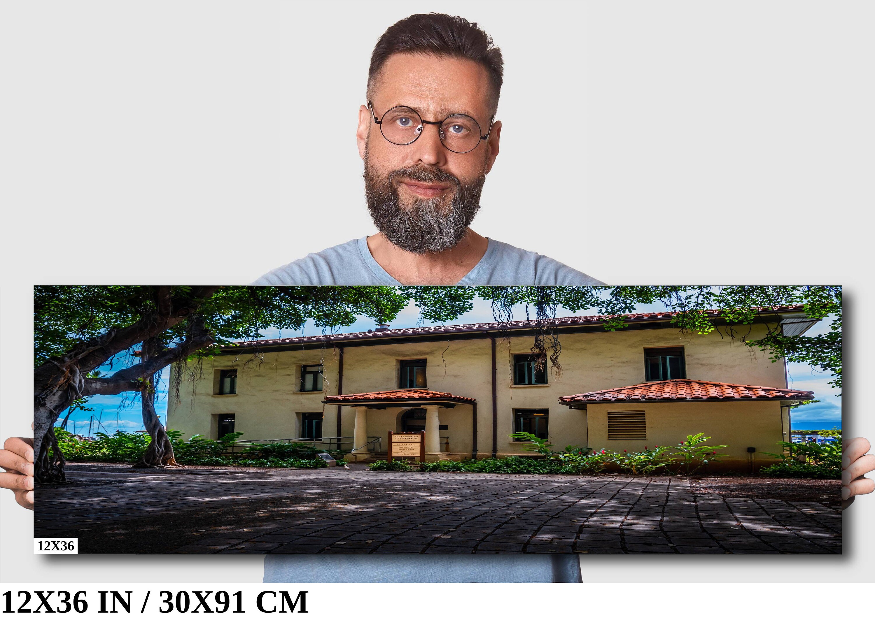 Historic Courthouse: Old Lahaina Courthouse Wall Art Maui Heritage ...