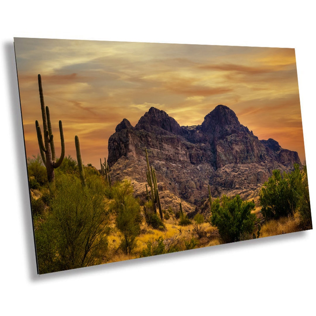 Golden Southwest: Arizona American Southwest Landscape Wall Art Nature ...