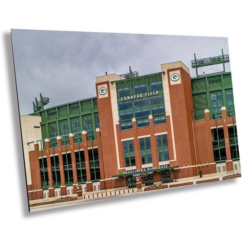 Lambeau Field’s Gate of Honor: Lambeau Field’s Building Entrance Wall ...